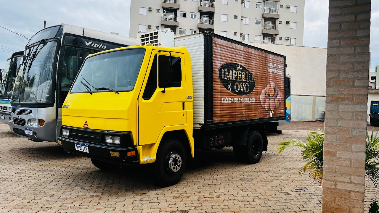 (Vendido) Caminhão Agrale 1800D ano 1992 motor MWM - YouTube