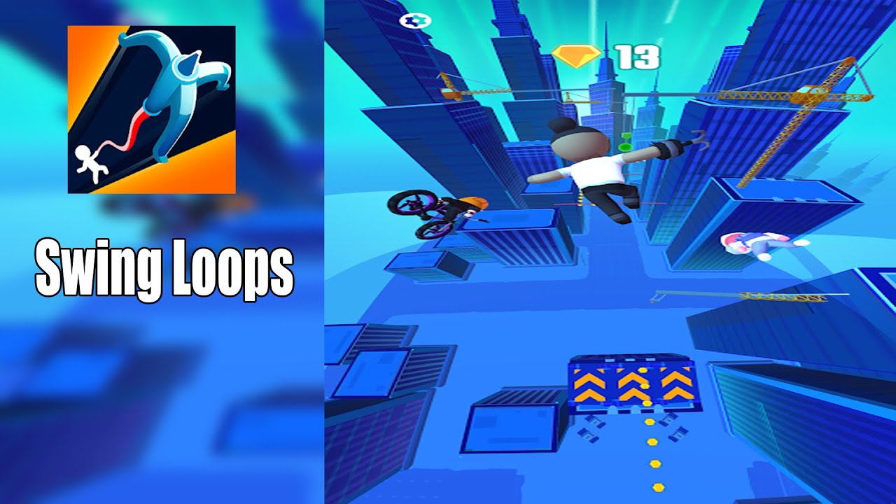 Swing Loops - Juego de Сarrera Loco Para Android│GAMEPLAY HD 1080p ...