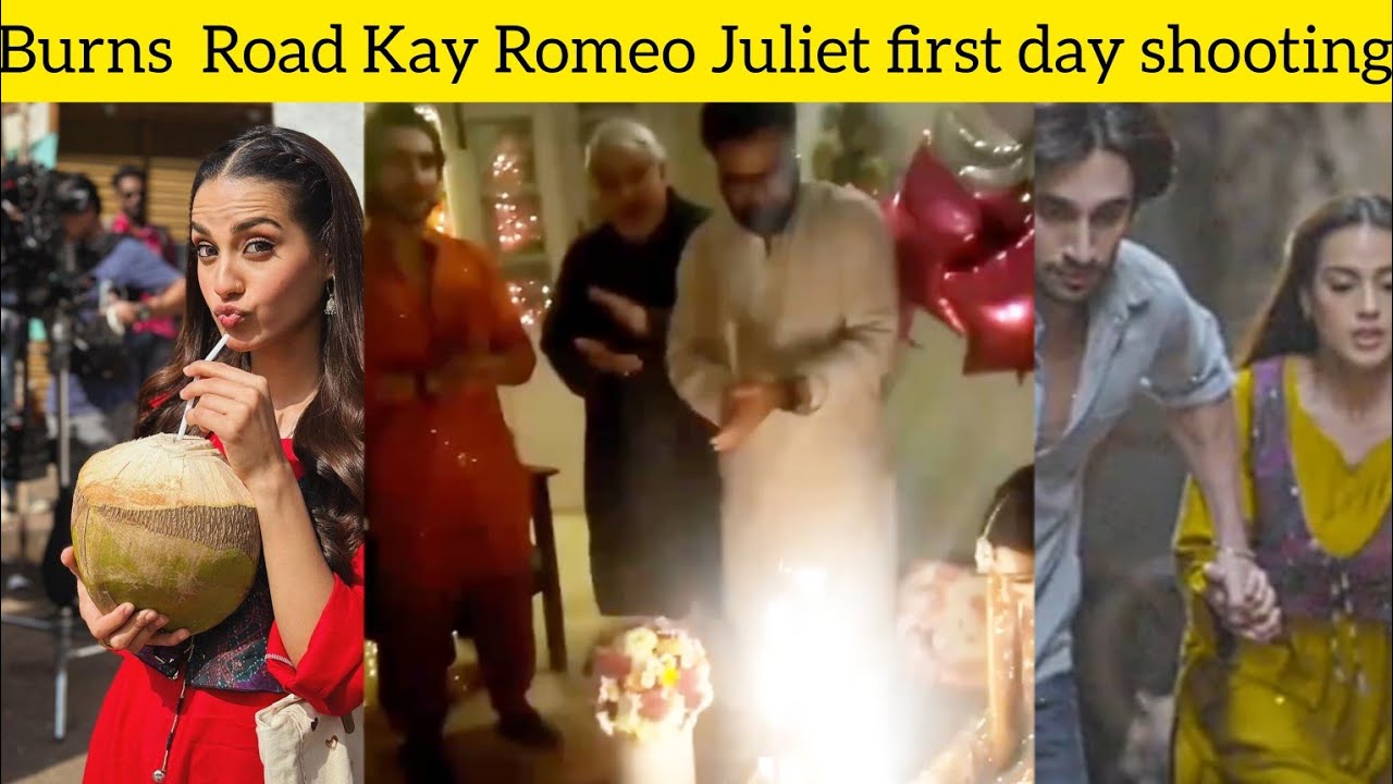 Burns Road Kay Romeo Juliet shooting started fun on set | Burns Road ...