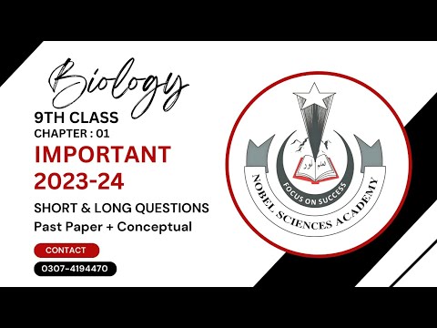 Biology Class 9 | Important short and Long Questions | Biology guess ...
