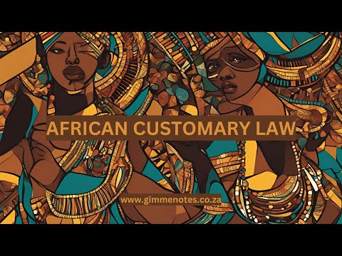 IND2601 PODCAST - African Customary Law: Understanding Indigenous Legal Systems 🌍⚖️