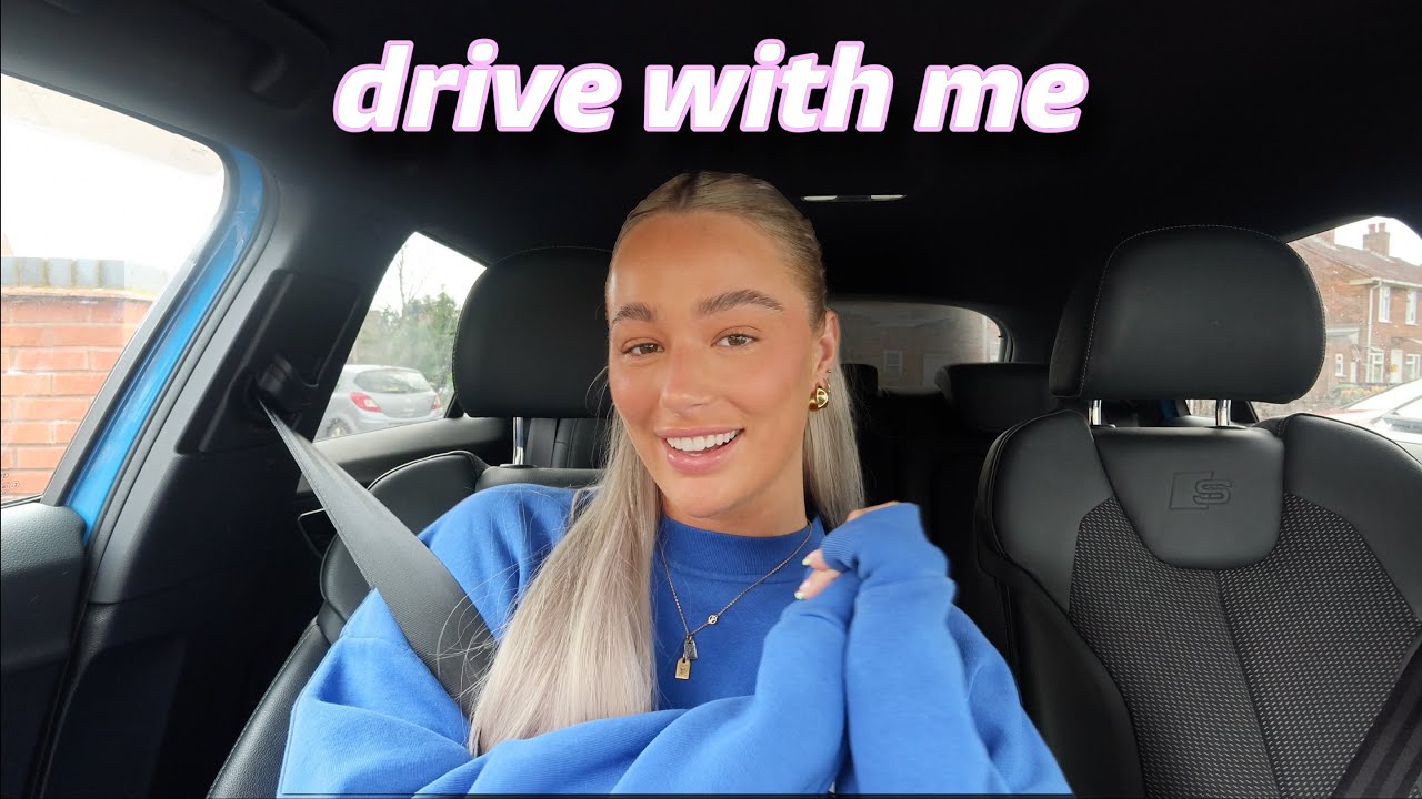 drive with me 🤍 life catch up, mini playlist & let's get some lunch ...