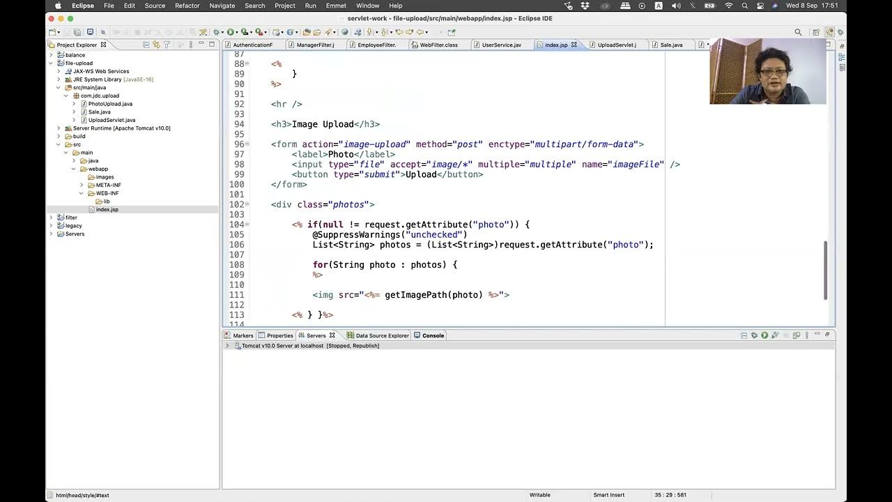 JSR05-03 Multiple Files upload - YouTube