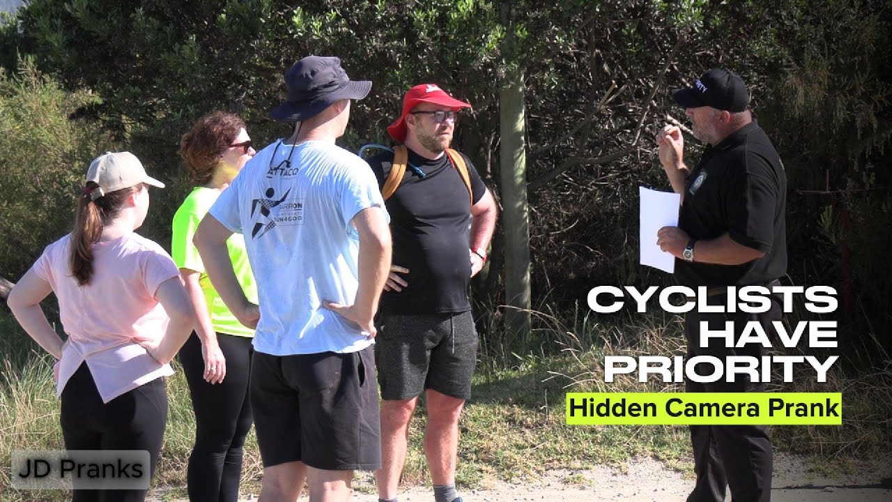 Cyclists Have Priority Prank!! - YouTube