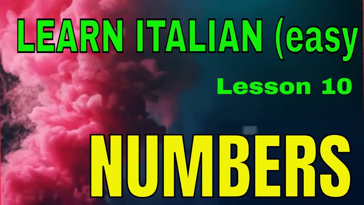 LEARN ITALIAN LANGUAGE FOR BEGINNERS ( EASY WAY ) lesson 10 - YouTube