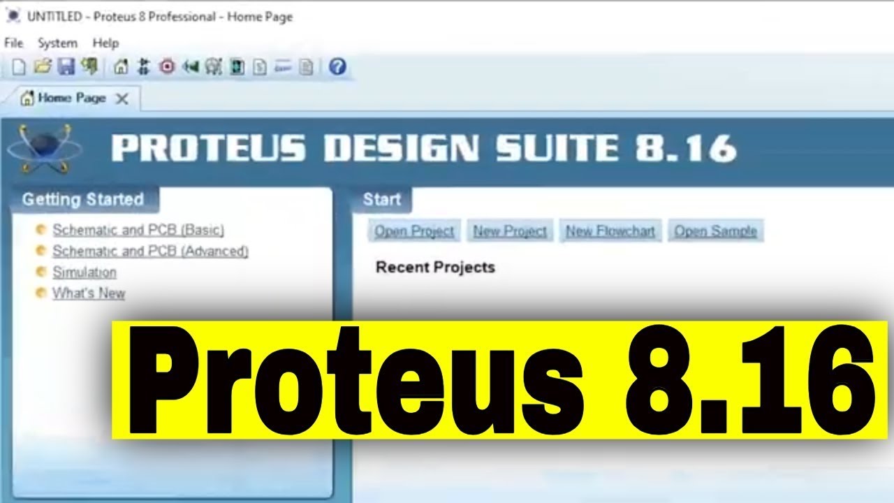 New Proteus 8.16 - YouTube