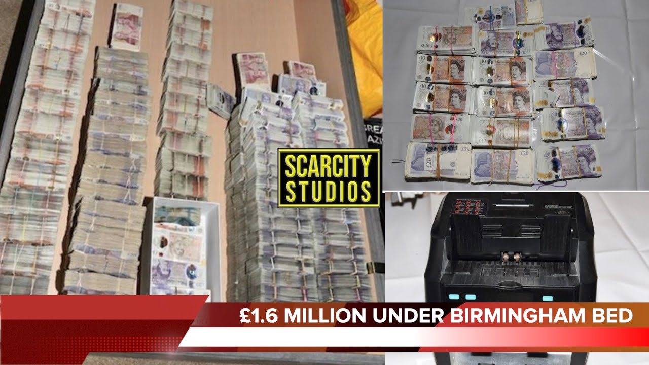 Police Find £1.6 million Under A Birmingham Bed In Operation Venetic # ...