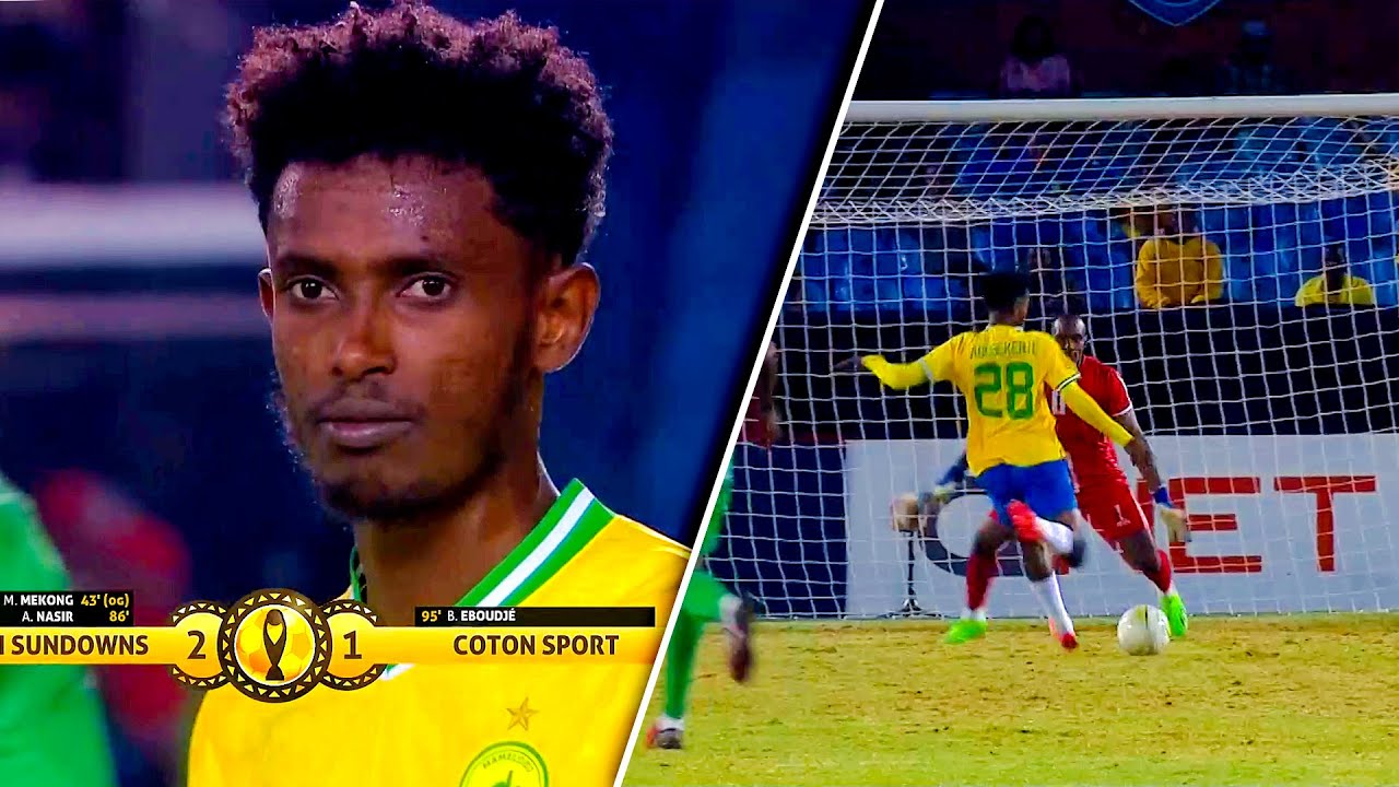 Abubeker Nasir RETURNS With Goal In The Champions League - YouTube