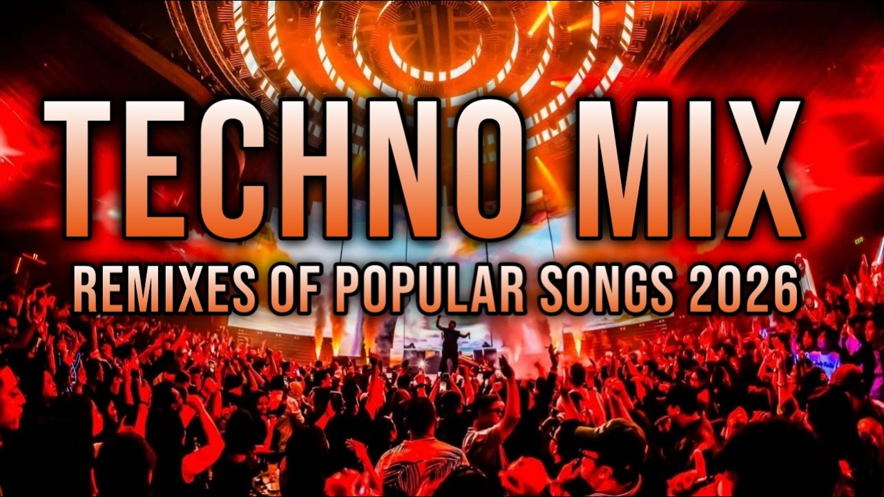 TECHNO MIX 2026 💥 Remixes Of Popular Songs 💥 Only Techno Bangers #37 ...