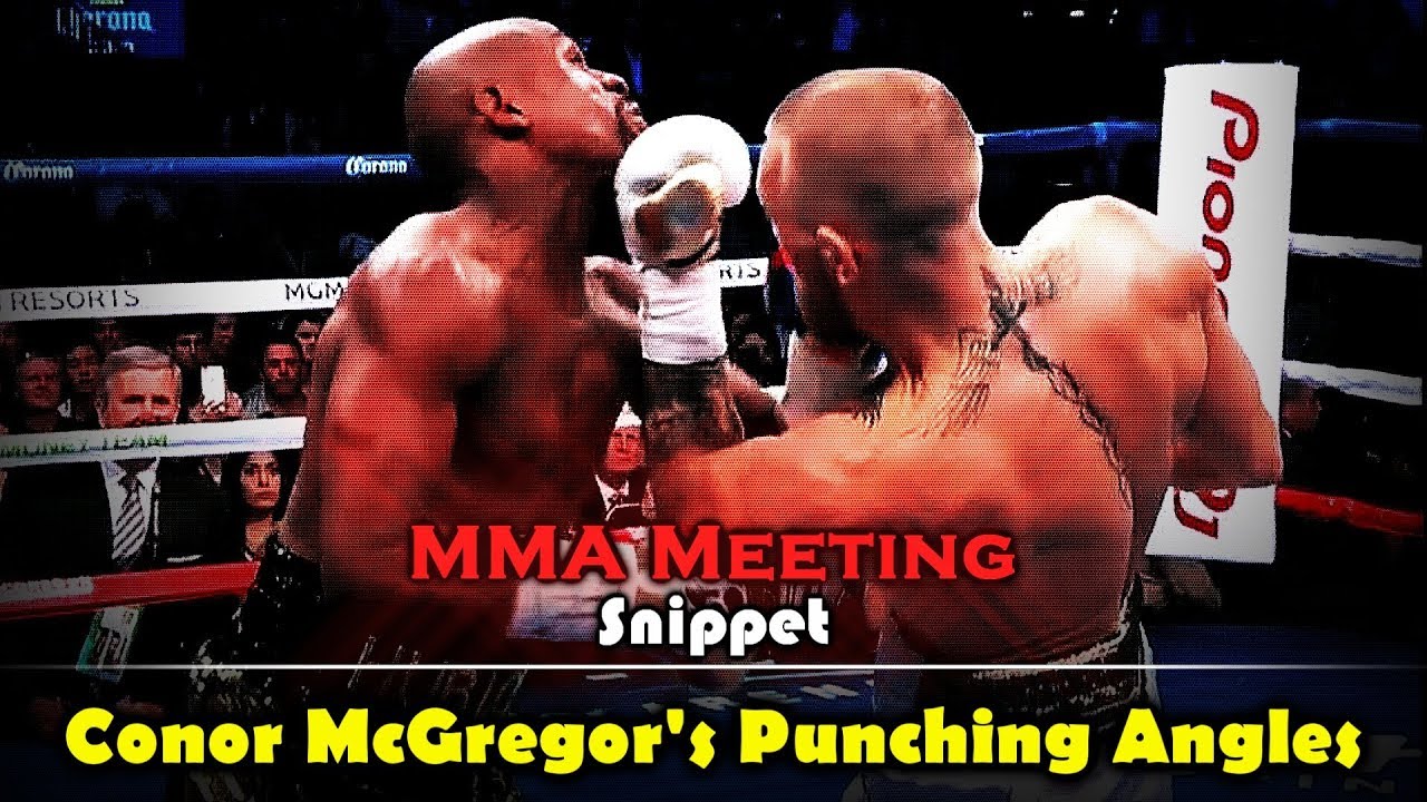 MMA Meeting Snippet: Conor McGregor's Punching Angles - YouTube