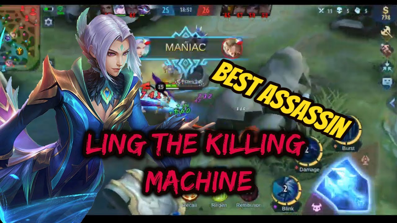 Ling Hyper Carry Gameplay|MLBB - YouTube