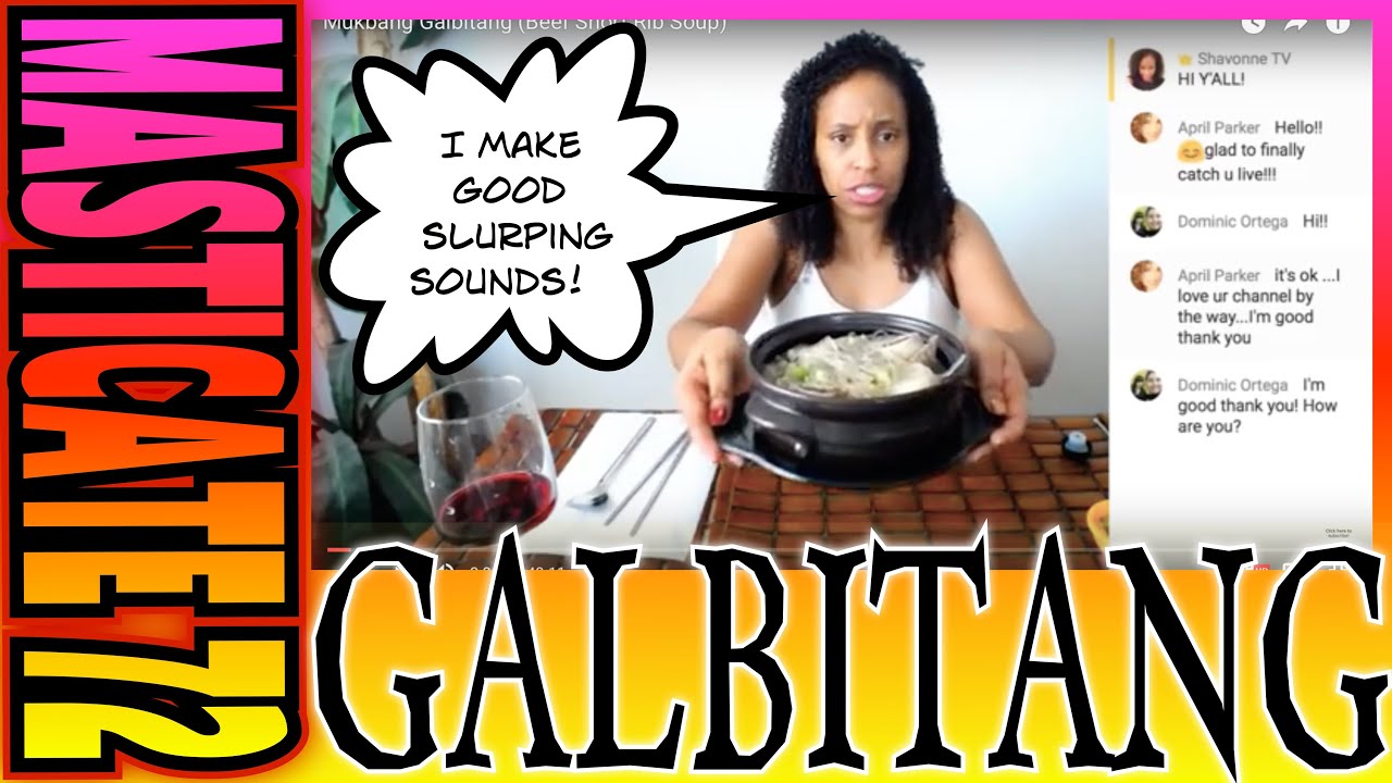 Mukbang Galbitang (Beef Short Rib Soup) - YouTube