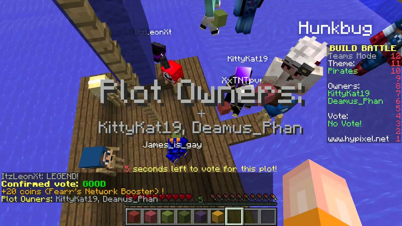 Minecraft - BUILD BATTLE with Ethan - YouTube