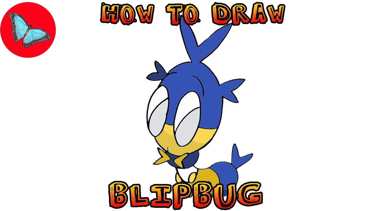 How To Draw Pokemon - Blipbug | Drawing Animals - YouTube