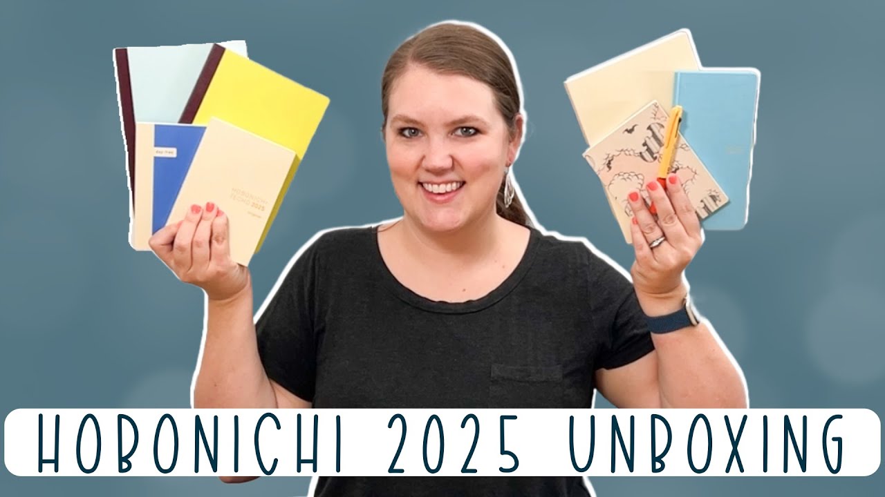 2025 Hobonichi Haul - A5 English Cousin, Cousin Avec, A6 Day-Free ...