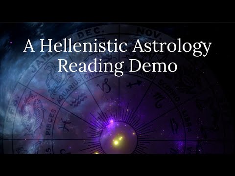 How To Read A Hellenistic Astrology Chart