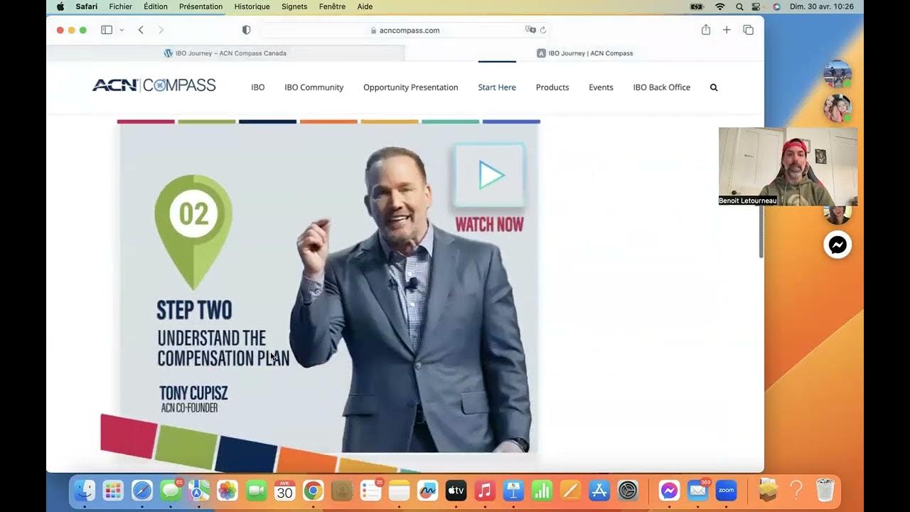 naviguer dans votre back office acn 2023 video1339833612 - YouTube