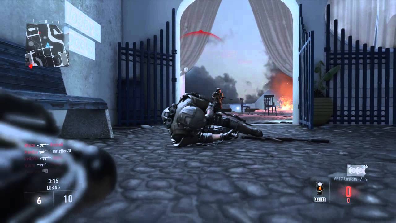 My first Call Of duty advanced warfare game play - YouTube