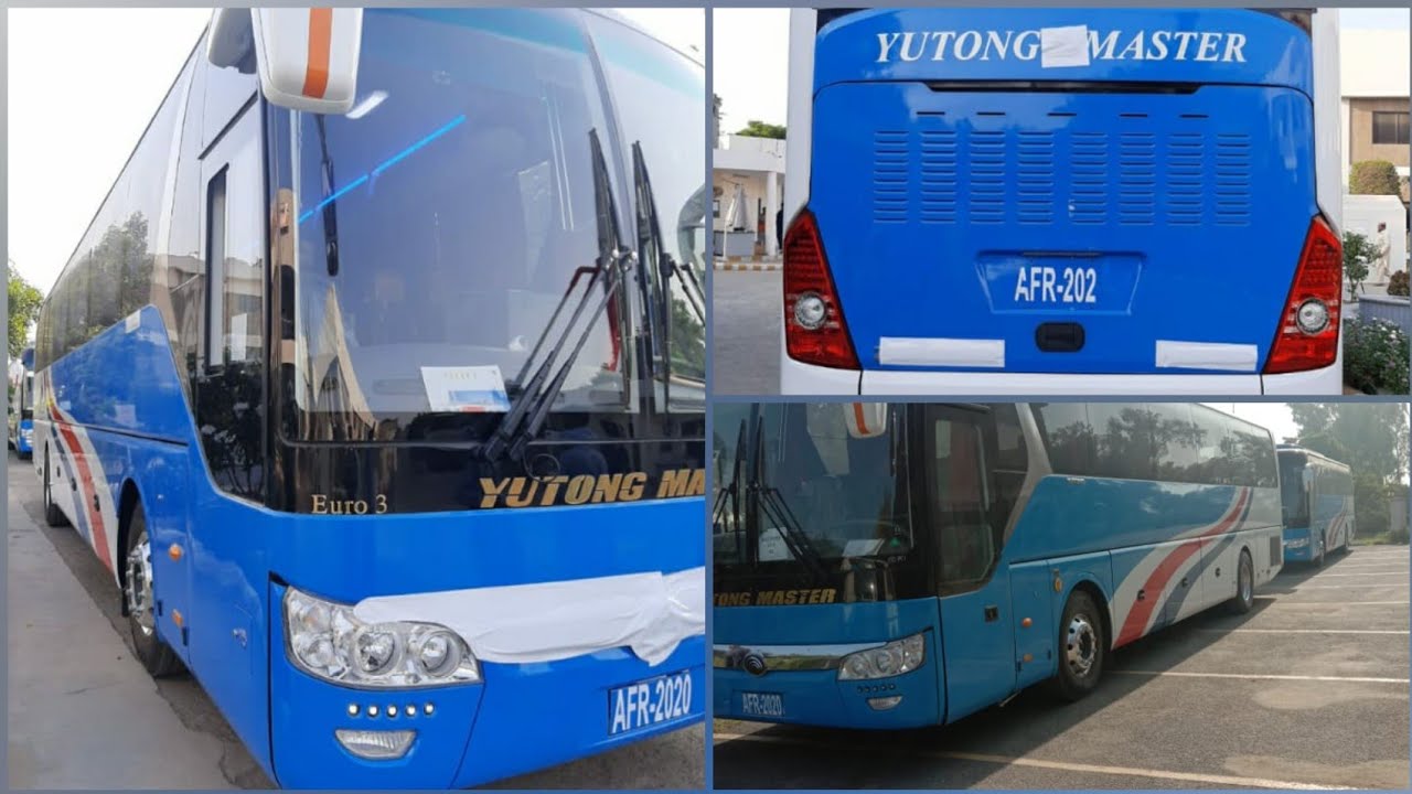 Daewoo Express New Yutong 2020 Buses first views - YouTube