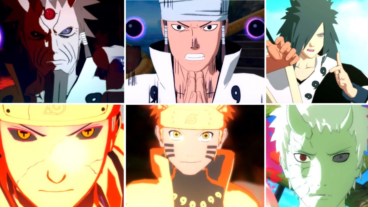 Every Six Path Characters in Naruto X Boruto Ultimate Ninja Storm ...