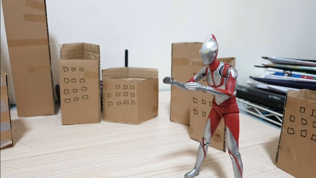 shin ultraman (stop motion) episode 1 shin ultraman vs Gomora - YouTube