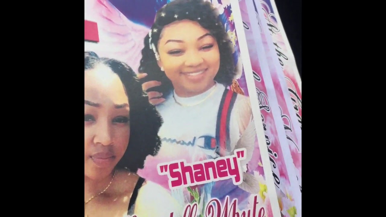 Shantel whyte funeral program 👏🏽 - YouTube