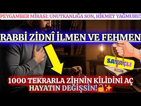 Zihnindeki Fırtına Hiç Dinmedi mi? – ‘Rabbi Zidnî İlmen’ Zikriyle Huzura Eriş