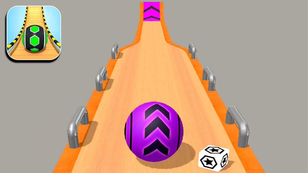Racing Ball Rolling Game Speedrun Gameplay Max Level 200 - YouTube
