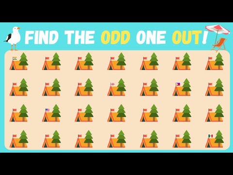 Find the Odd One Out Challenge | Summer Edition - YouTube