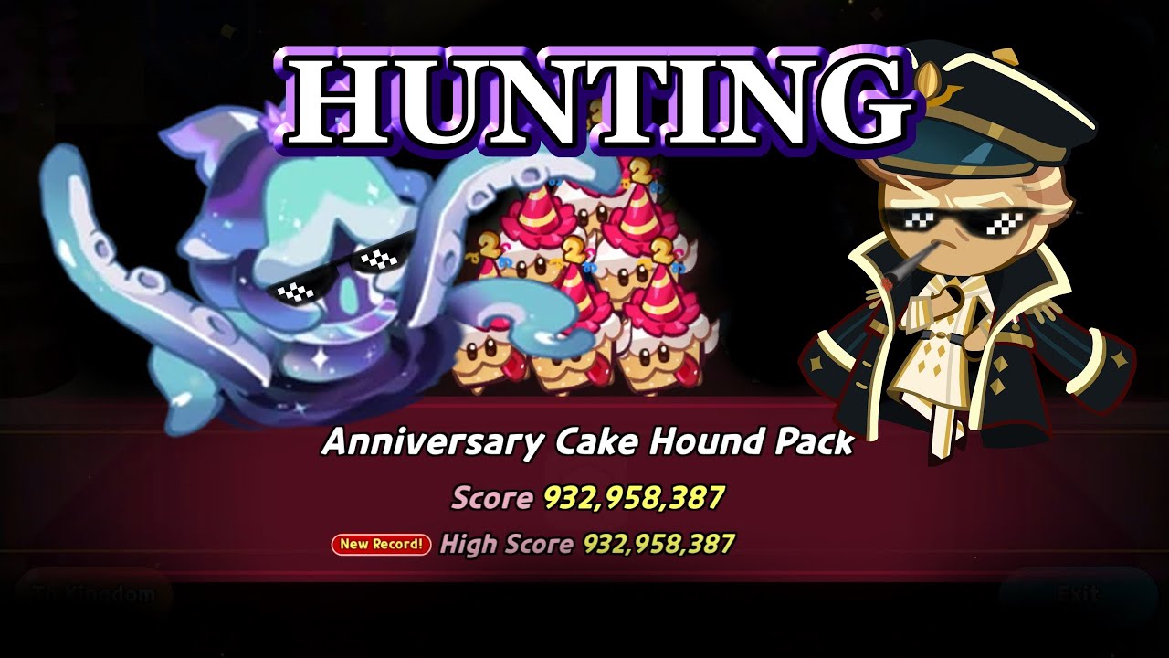 How I Play Cake Hound Pack Cookie Run Kingdom Youtube