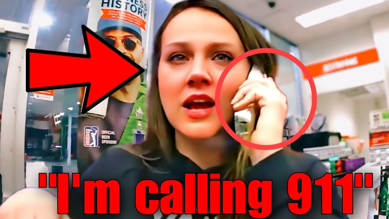 This Shouting Karen Calls 911 on Police. - YouTube