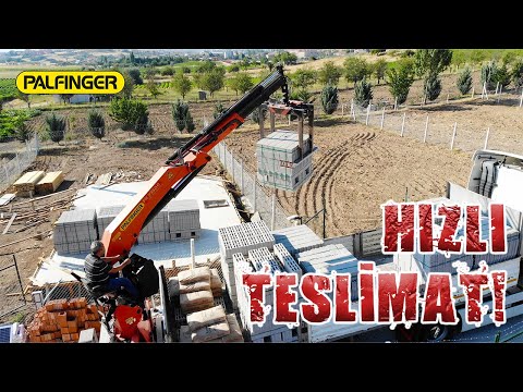 Palfinger PK23500 Kamyon Üstü Kırma Bomlu Vinç