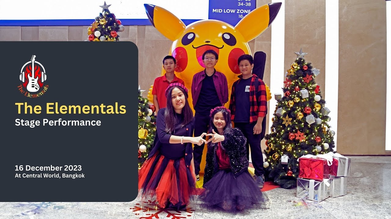 The Elemental Stage Performance at Central World - 16 December 2023 ...