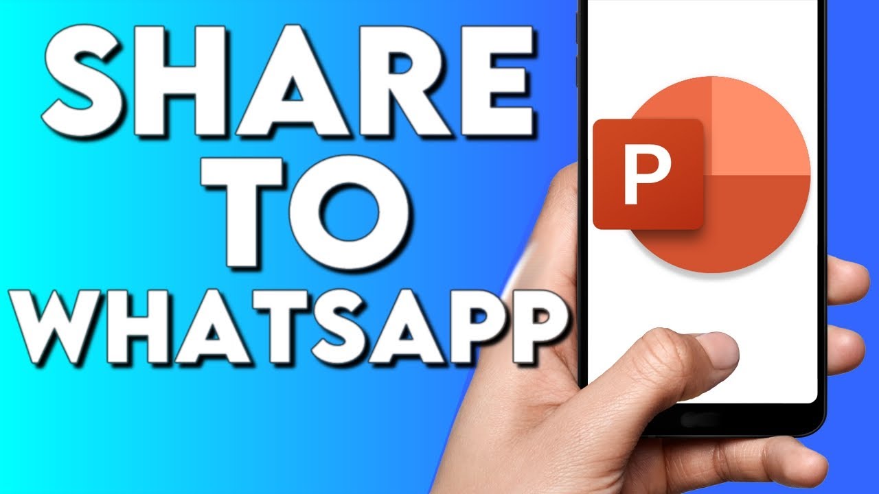 How To Share Presentation Document on Microsoft Powerpoint PPT To ...