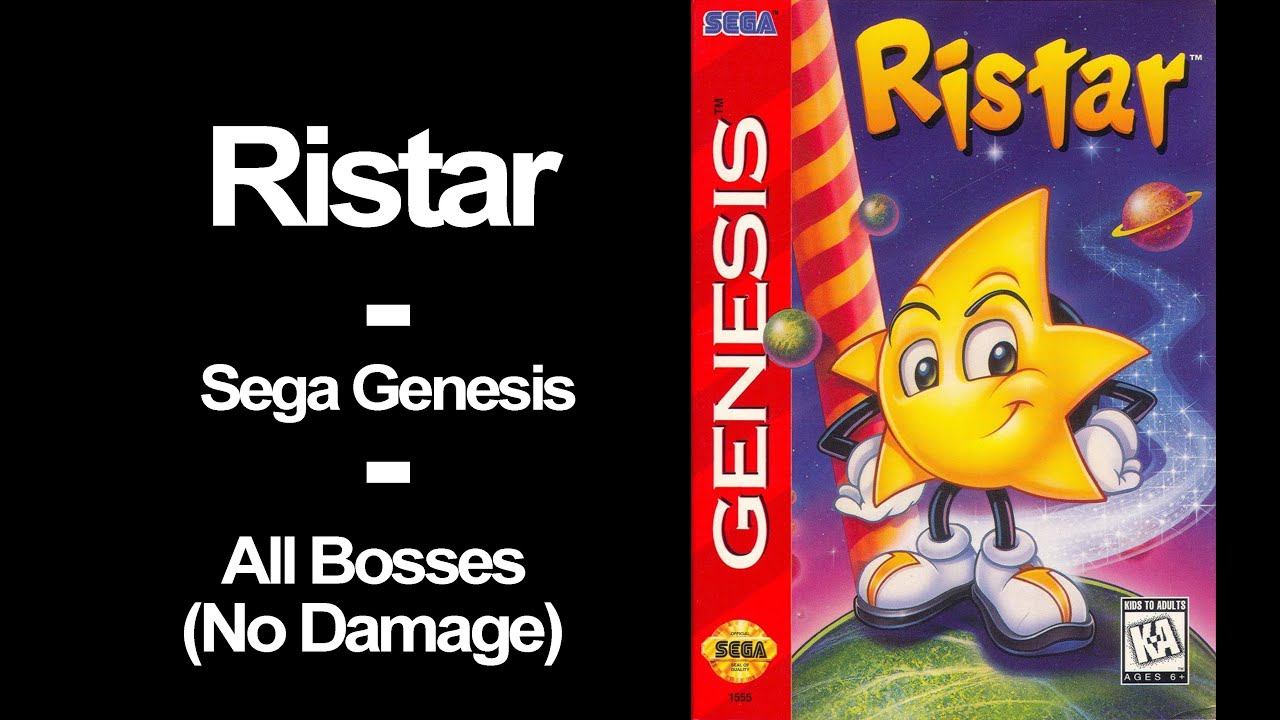 Ristar (Sega Genesis) - All Bosses (No Damage) - YouTube