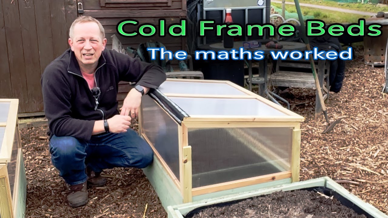 Cold Frame Raised Beds and Early Starts - YouTube