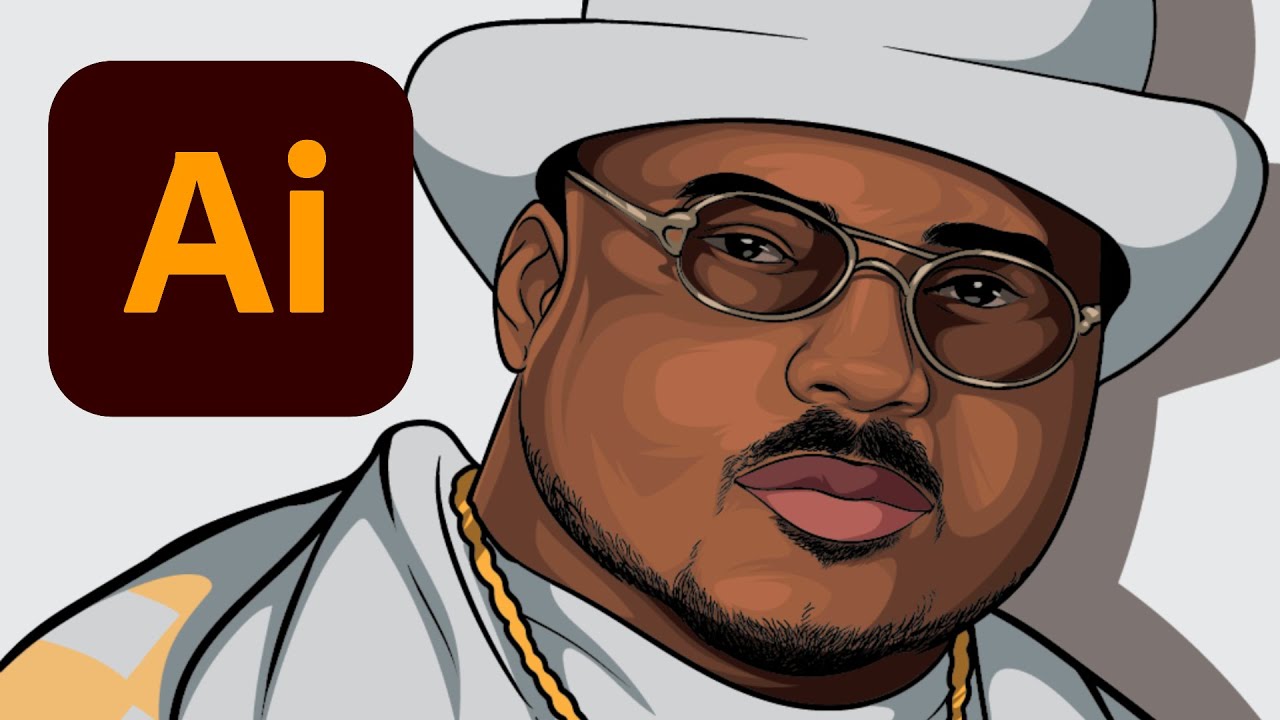 Cartoon ( ADOBE ILLUSTRATOR ) - YouTube