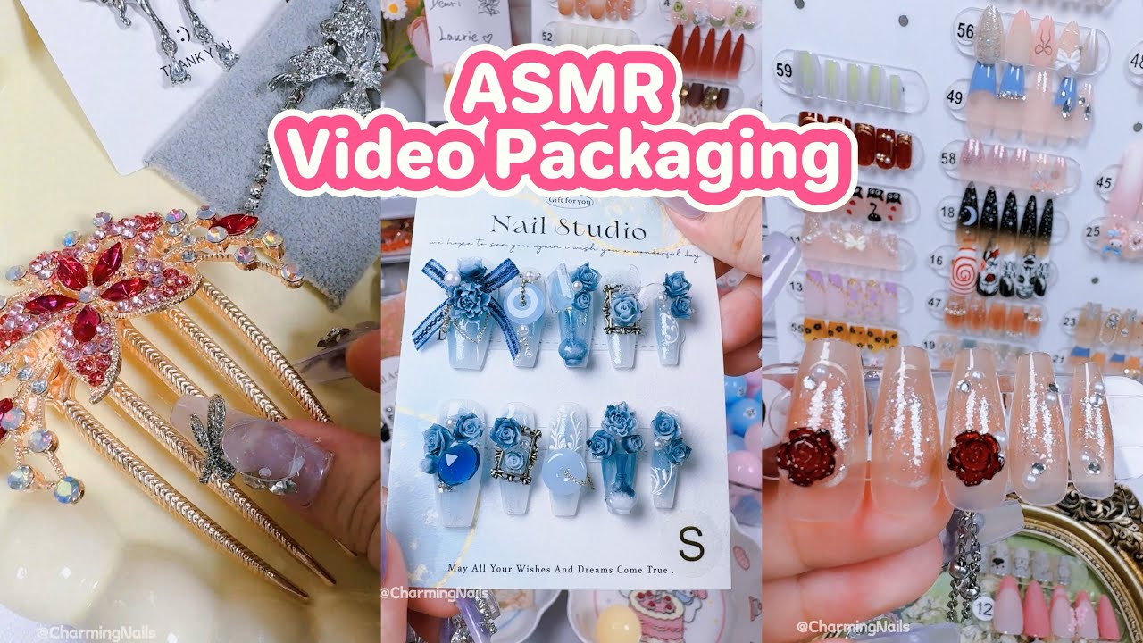 ASMR packaging Laurie’s first order - YouTube