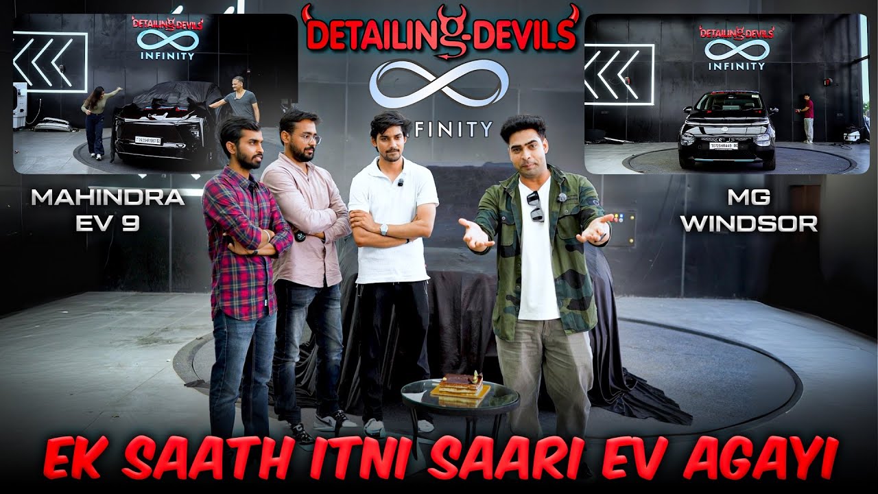 Full Of EV Cars🔥IMPRESSIVE PERFORMANCE😍 @KirtiMehra @Ajju0008YT - Infinity Detailing Devils ...