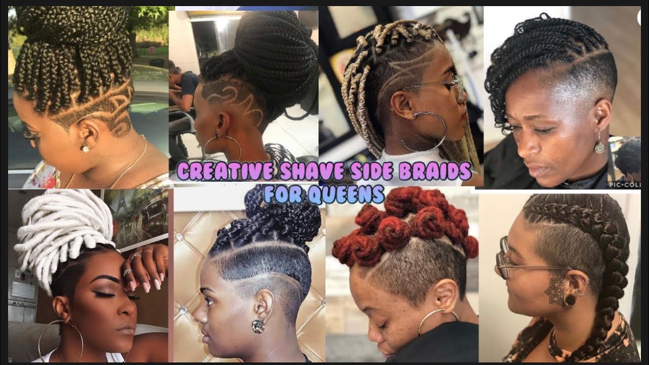 💚50 Most Coolest Shaved Hairstyles for Women 😍😍 - YouTube