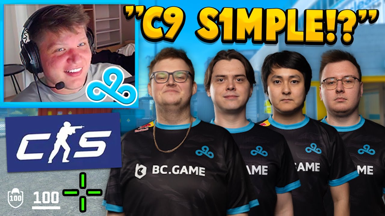 "PRACTICING TO JOIN CLOUD9..?" 😳 - s1mple, HObbit, Boombl4, electroNic & Ax1Le C9?! | FACEIT POV ...