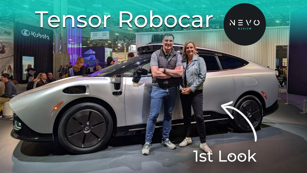 Tensor Robocar Level 4 Coming The Year! CES 2026 First Look - YouTube