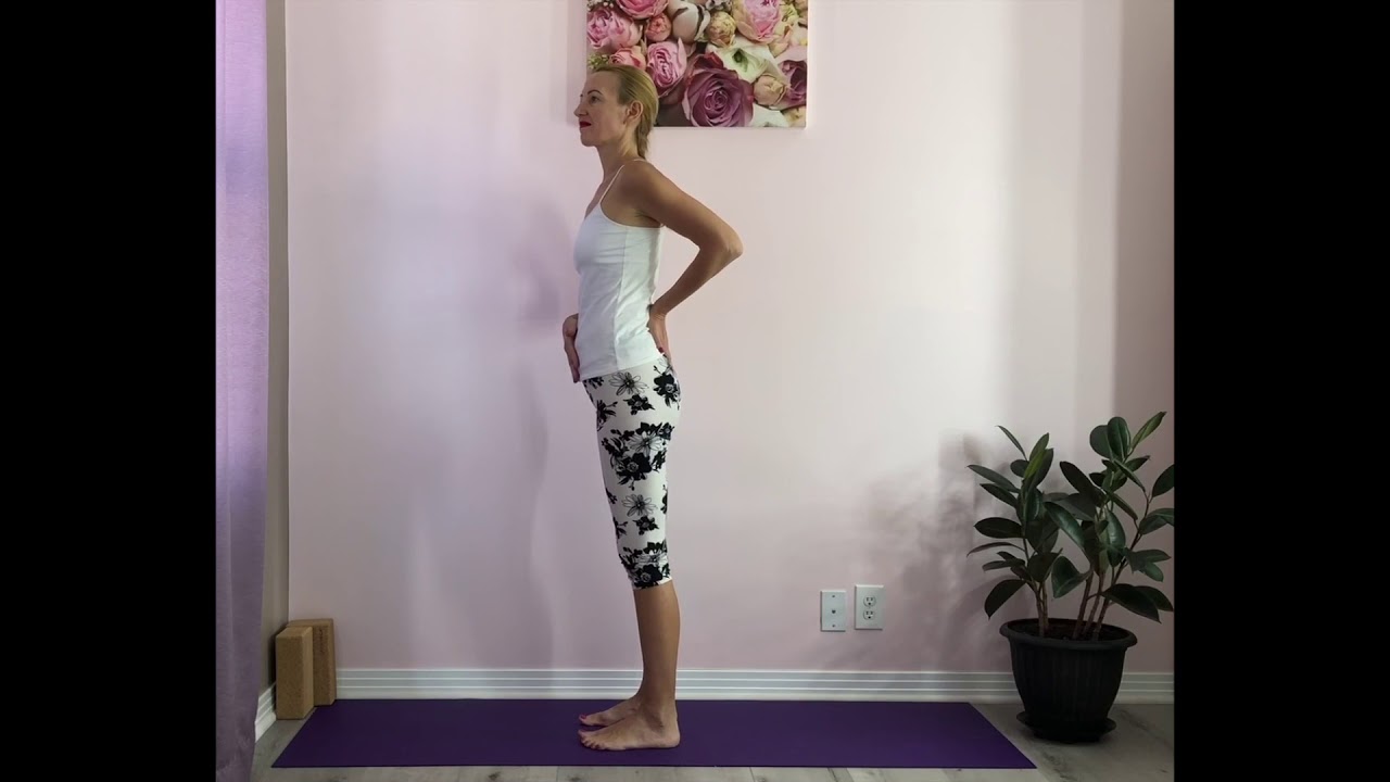 Tadasana. Mountain Pose. - YouTube