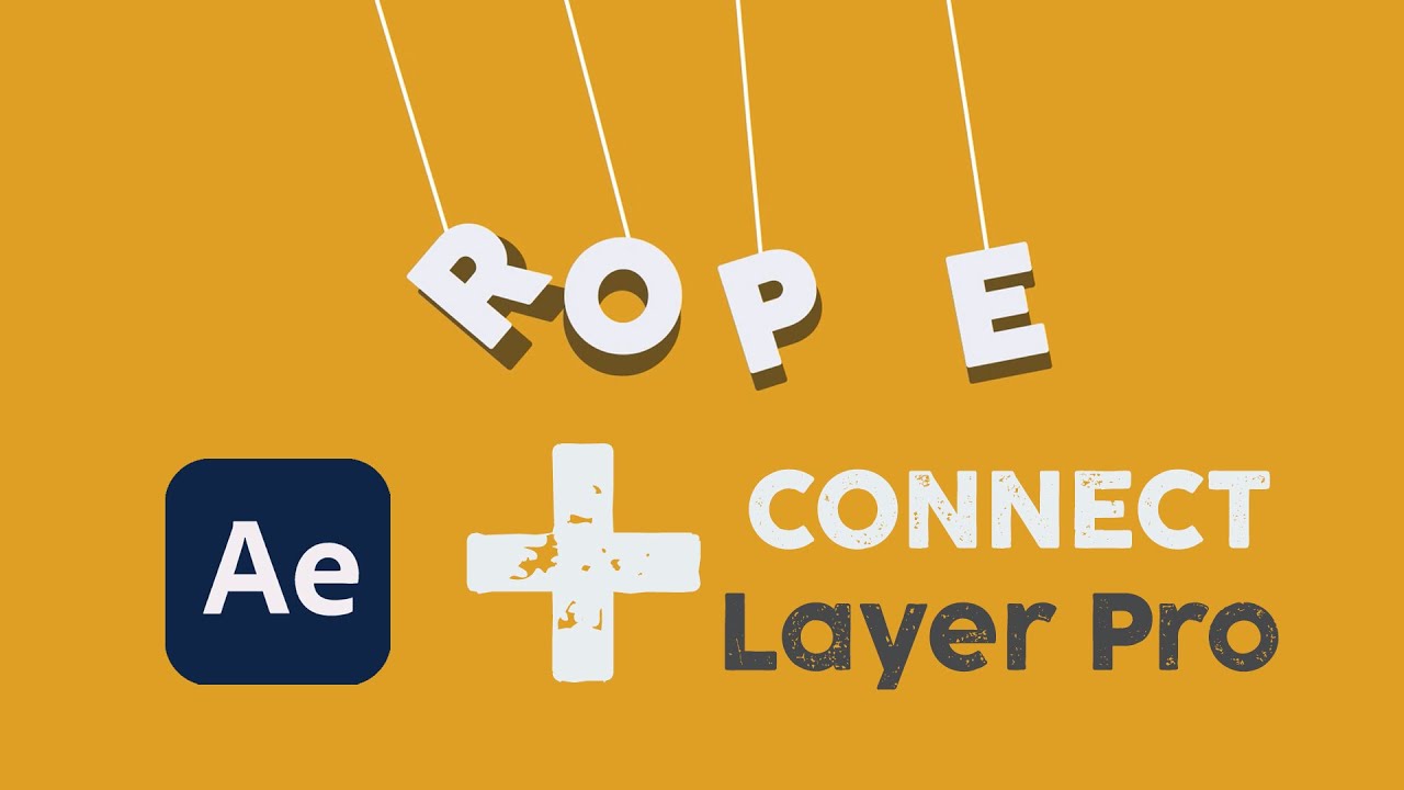 After Effects Newton y Connect Layer Pro - YouTube