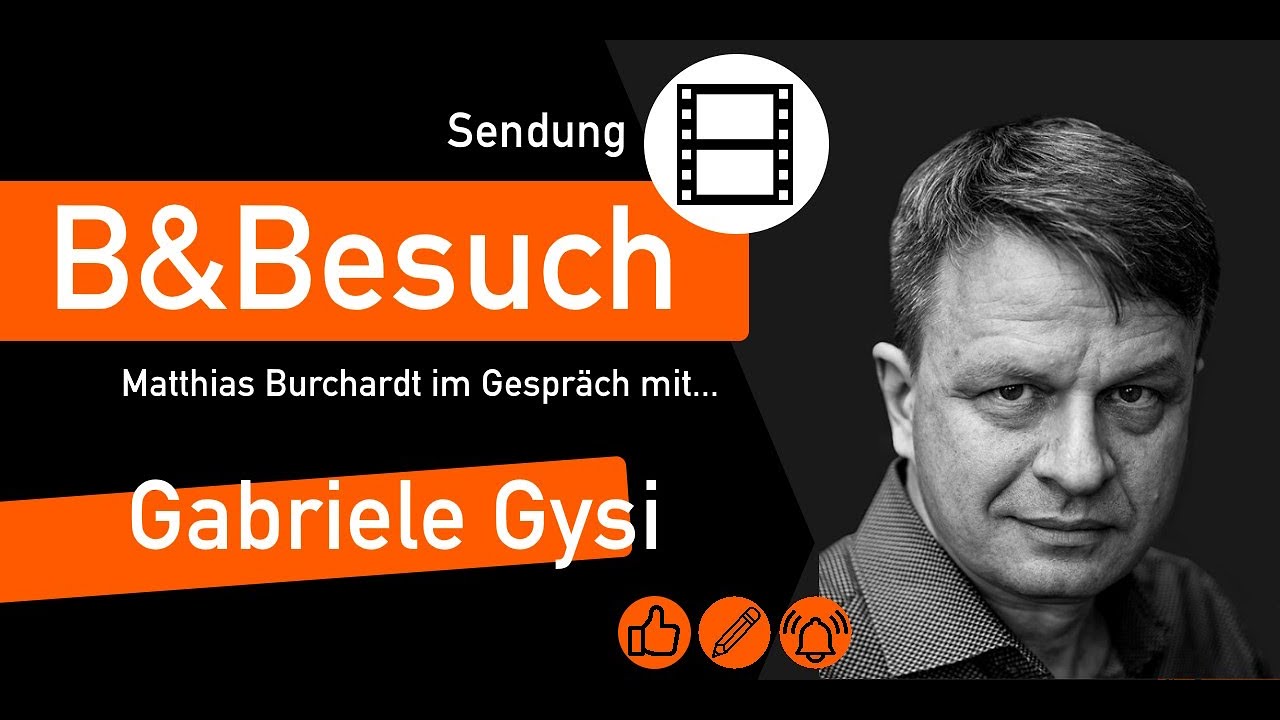 B&Besuch: Matthias B. im Gespräch mit Gabriele Gysi - YouTube