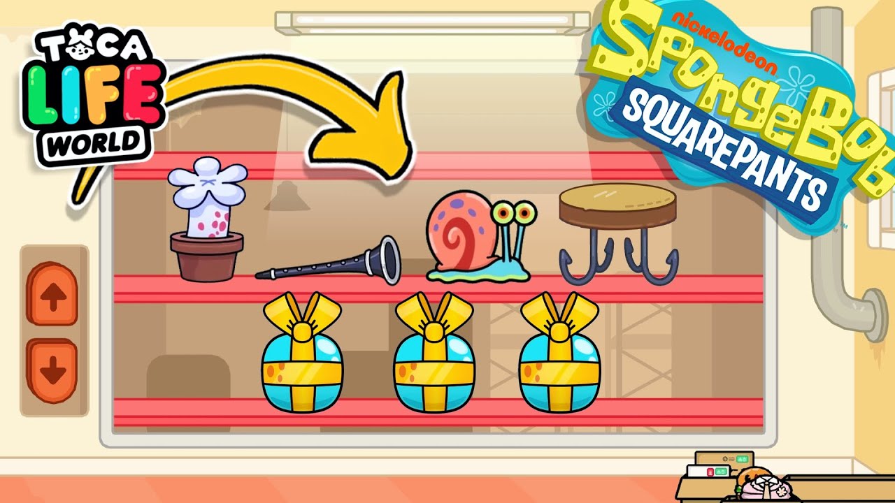 INCREDIBLE UPDATE IN TOCA BOCA!!! SpongeBob & Toca Boca Collab ...
