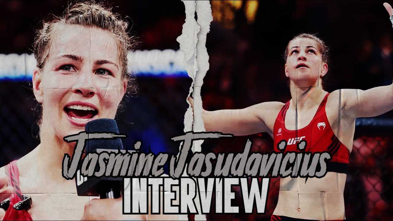 Jasmine Jasudavicius talks #UFC Fight Against Tracy Cortez, Climbing ...