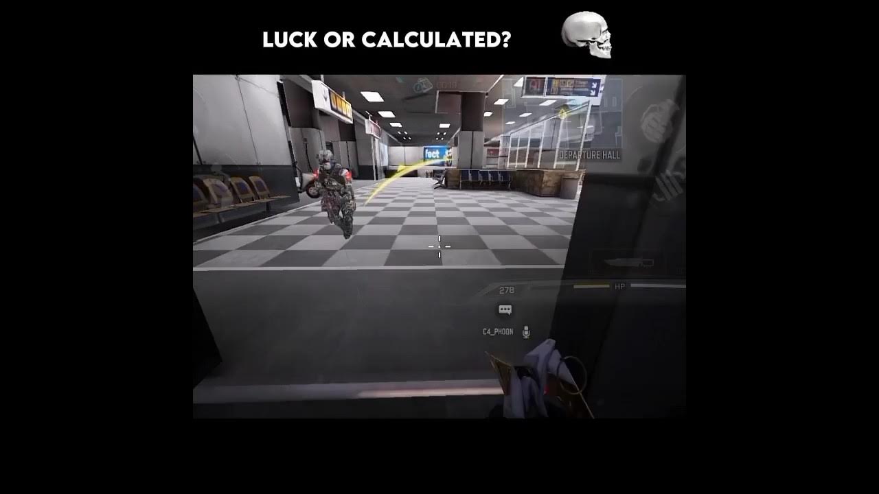 Luck or calculated? | watch till the end 💀 #codm #shorts #codmobile - YouTube