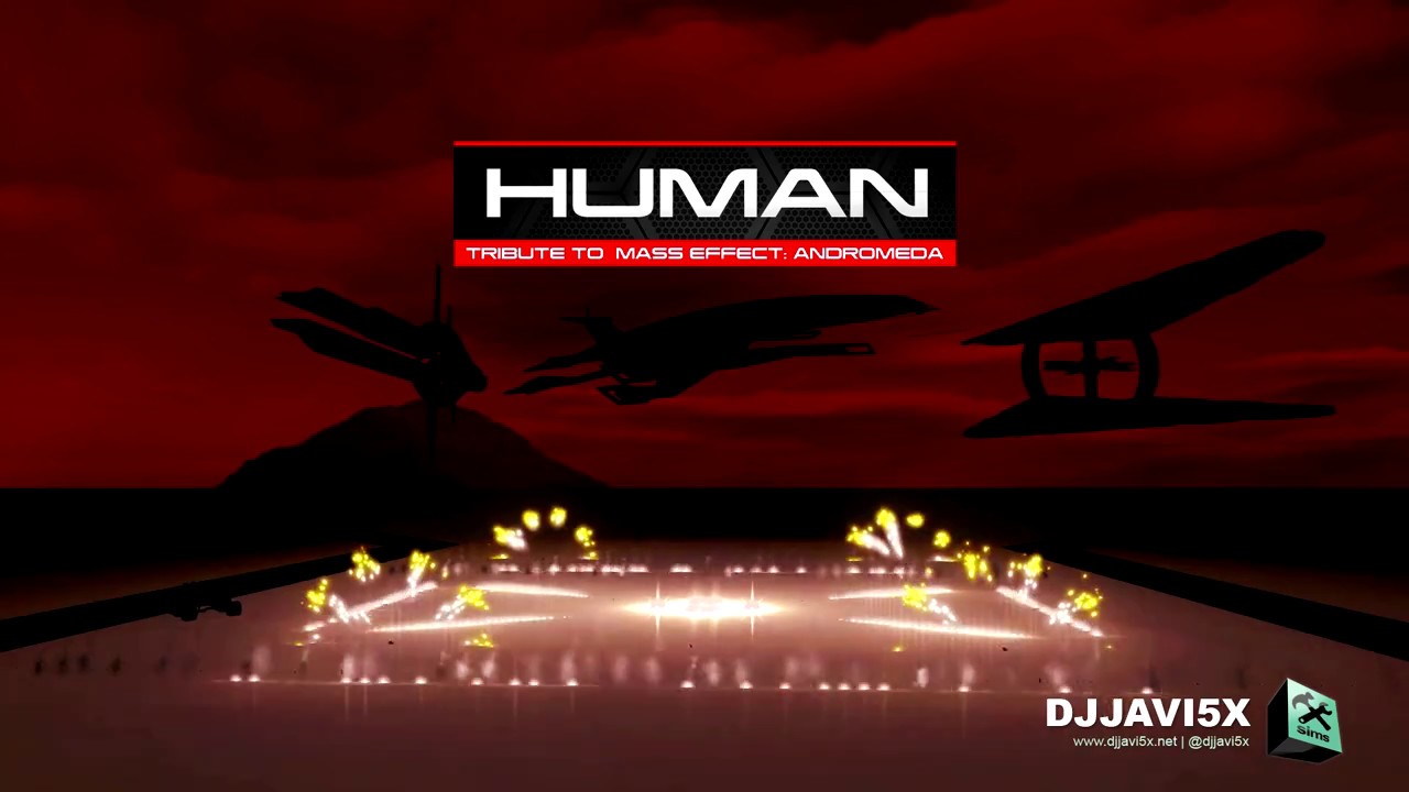 Rag'n'Bone Man HUMAN (Tribute to Mass Effect: Andromeda) Fireworks Show ...