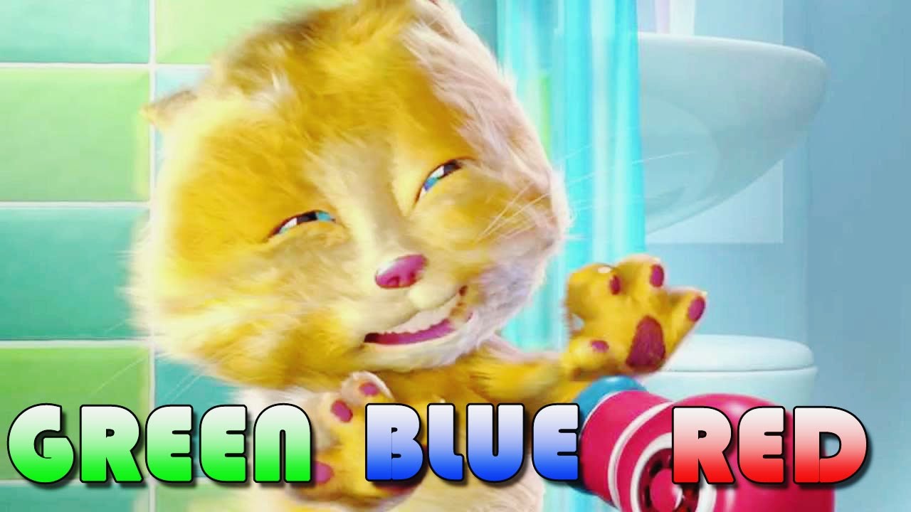 Baby Learn Colors with My Talking Ginger - Colours for Kids Animation ...